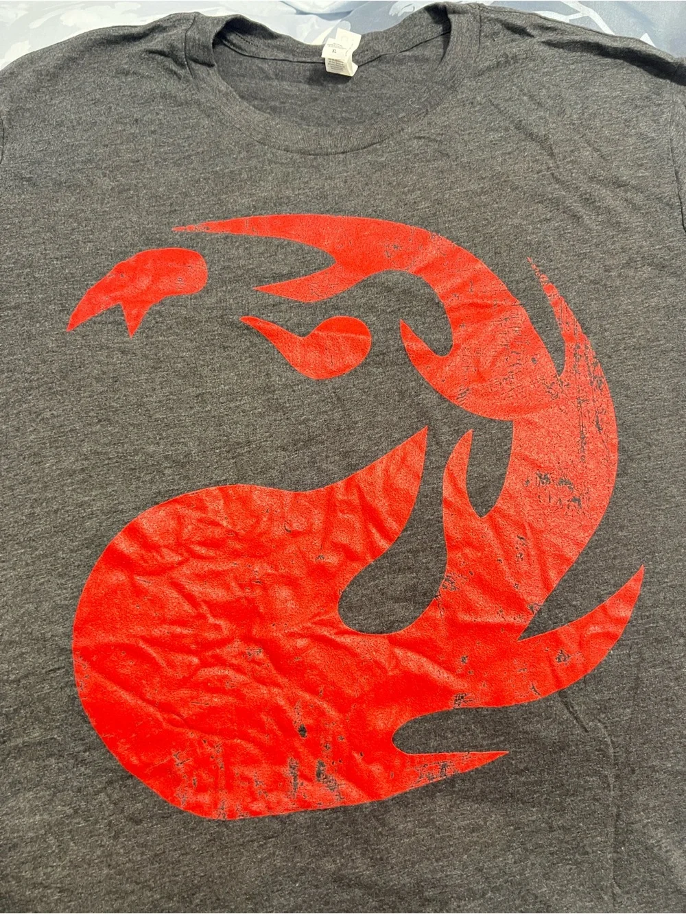 tee public | Shirts | Magic The Gathering Mountain Gray Tee With Bold ...